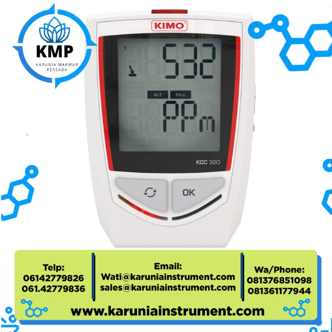 Jual Autonomous data loggers sauermann KCC 320 di Medan